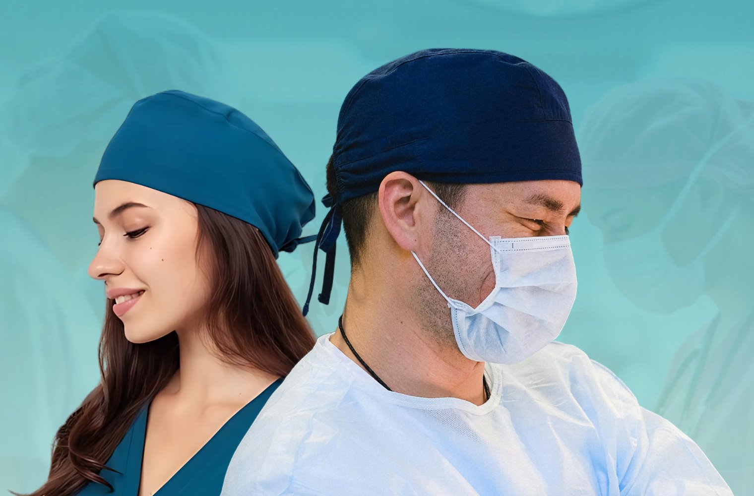 Premium Surgical Caps | Professional & Comfortable Scrub Hat | Clozzi